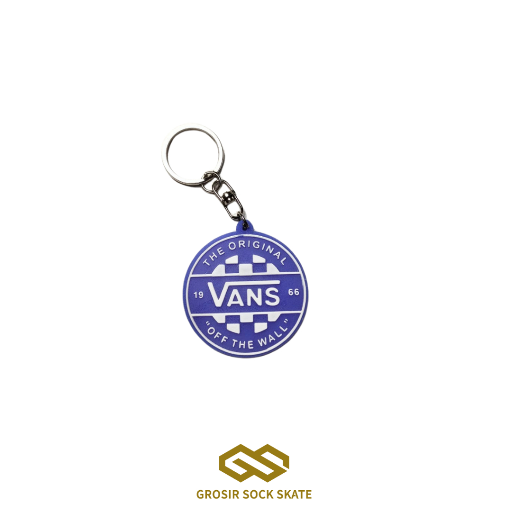 GANTUNGAN House OF PATCH - VANS BLUE Rubber Keychain | Shopee Philippines