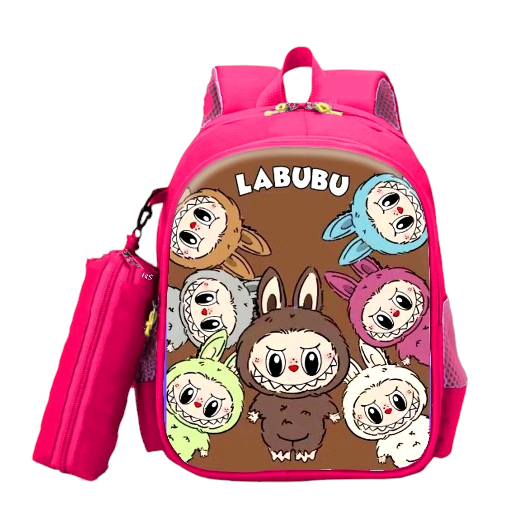 Viral Labubu Children's Backpack, unisex Labubu PAUD Kindergarten ...