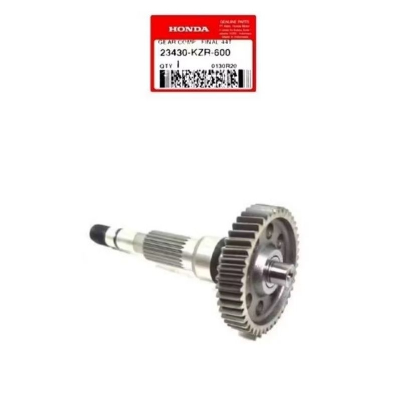 Gear COMP FINAL 44T 44 T ORIGINAL HONDA VARIO 125 REAR AXLE | Shopee ...
