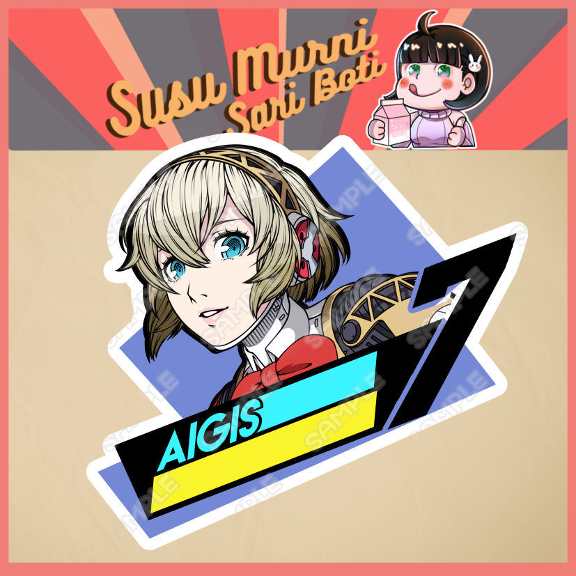 [Fanmerch] Persona 3 Reload Sticker (Girls Edition) | Shopee Philippines