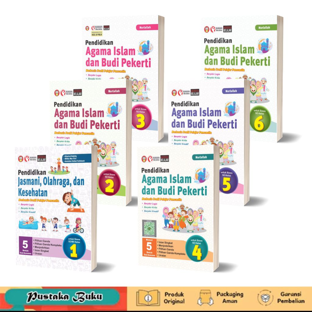 Islamic Religious Education Book/PAI Elementary School Class 1/2/3/4/5 ...