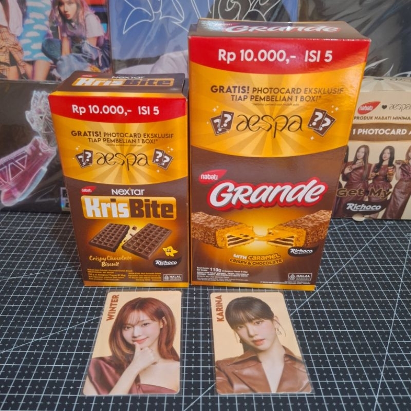 [READY] Nabati Nextar KrisBite x AESPA Crispy Chocolate Biscuit Richoco ...