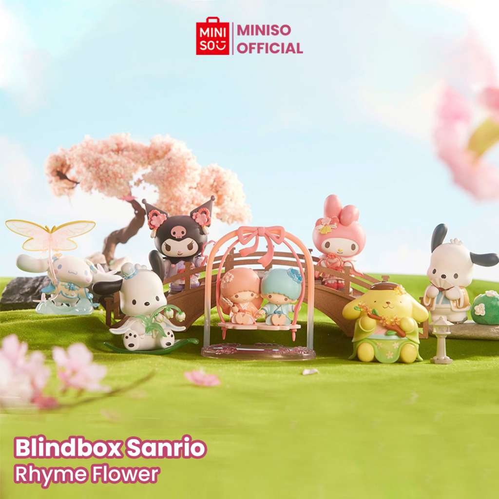 Miniso TOY - Miniso x Sanrio Blind Box Cute Figure Kuromi Cinnamoroll ...