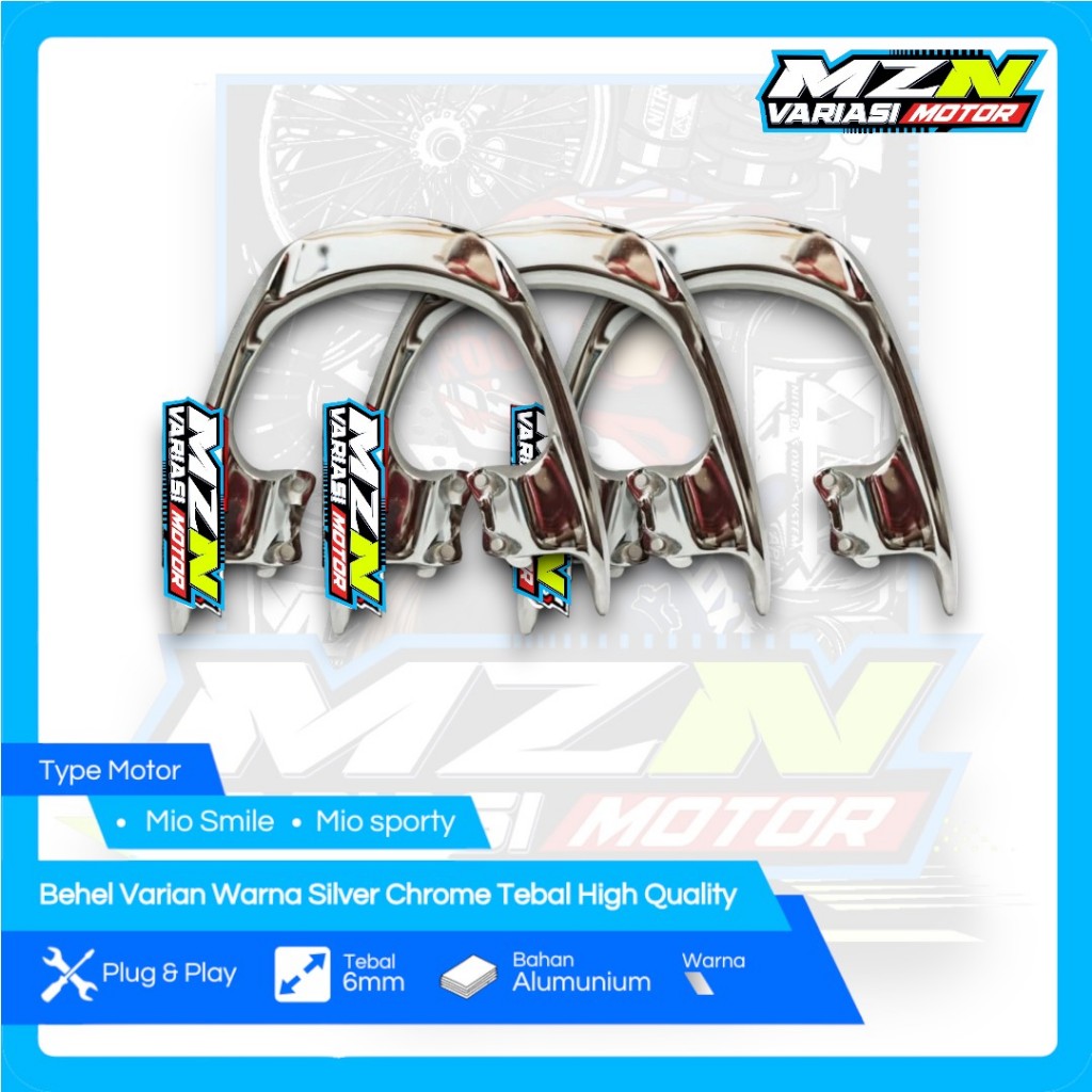 Mio Amore Braces Mio Sporty Braces, Thick Silver Chrome Color Variants ...