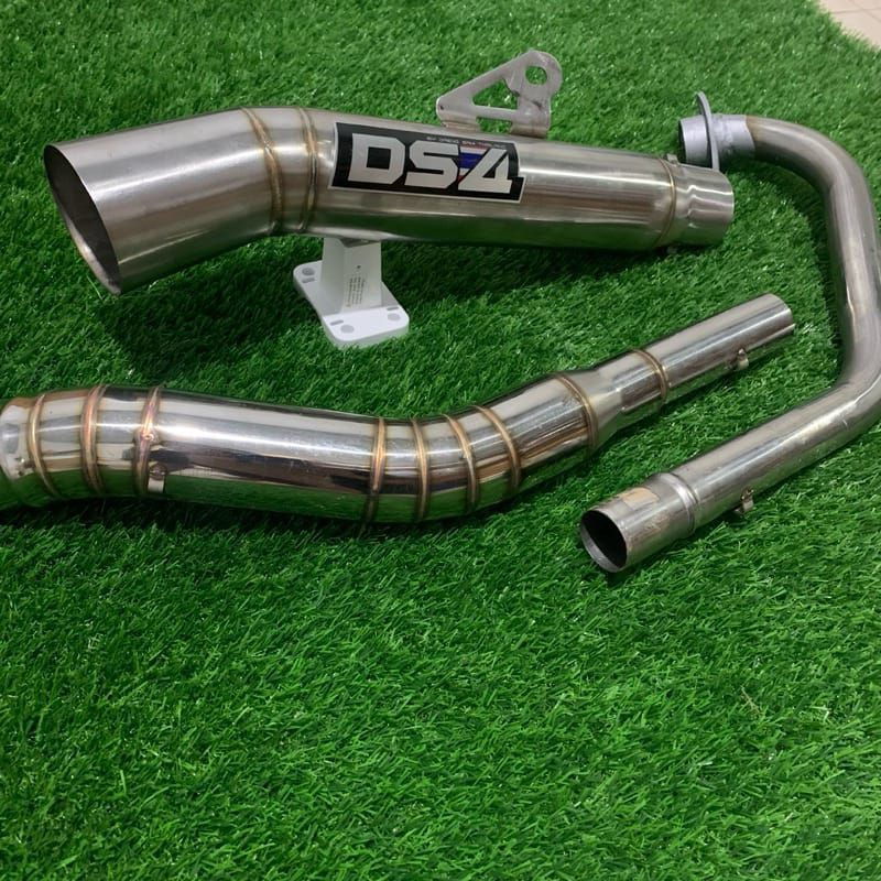 1set exhaust tube daeng sai4 / ds4 pipe for motorcycle tmx 155/125 ...