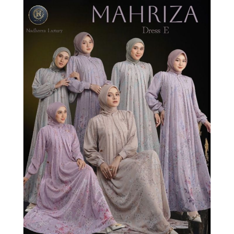 Mahriza DRESS E NADHEERA LUXURY/MAHRIZA/DRESS/GAMIS/LUXURY GAMIS/MARISA ...