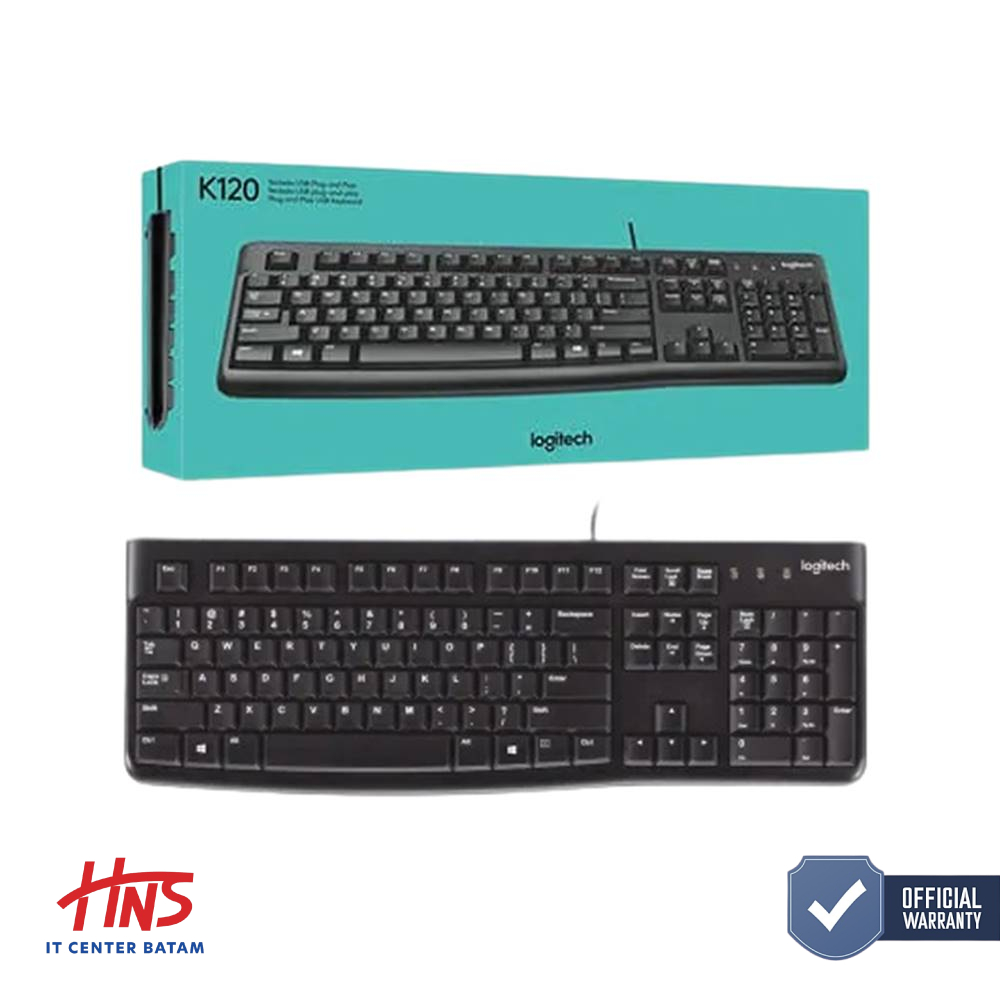 Logitech KEYBOARD K120 USB WIRED | Shopee Philippines