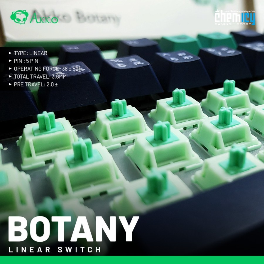 Akko Botany Linear Mechanical Keyboard Switch | Shopee Philippines
