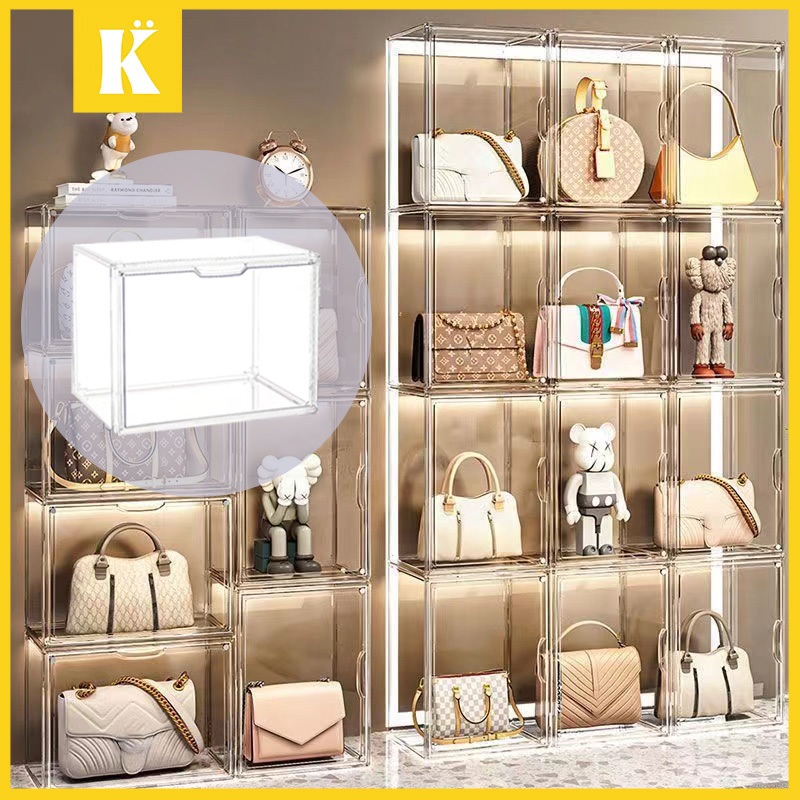 Keeppley Transparent Storage Box Acrylic Display Box Bag Toy Storage ...