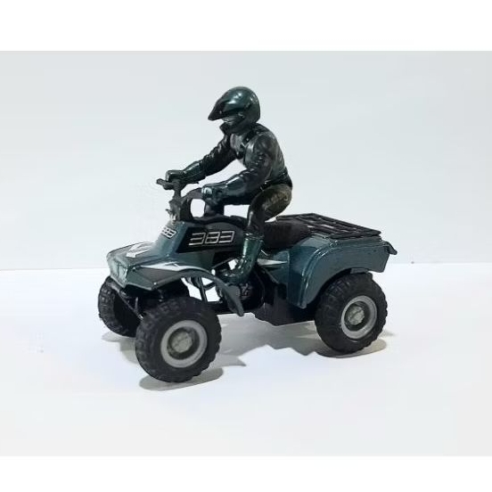 Atv diecast 4 wheeler maisto pullback motorized toy with rider Army ...