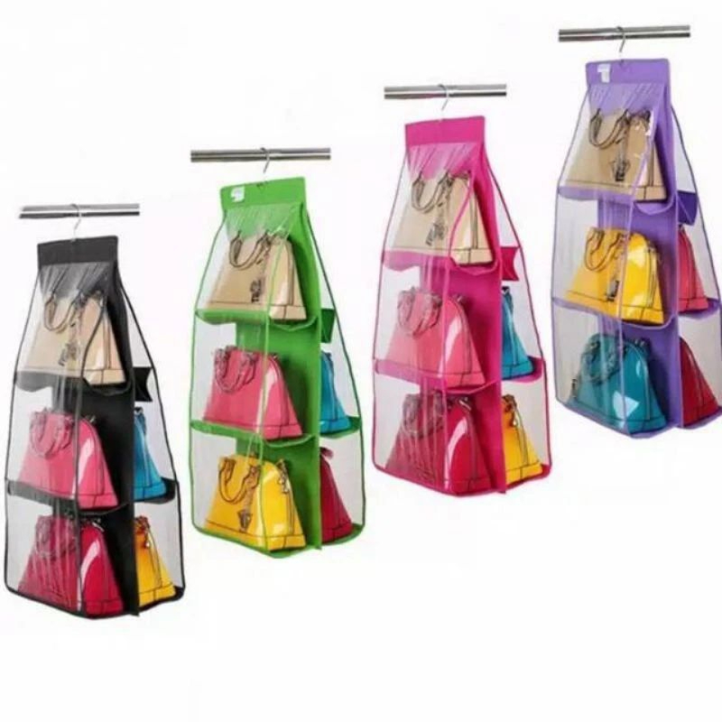 Hanging Bag Rack 6-piece Bag Rack 6-piece Hanging Rack Bag Rack 6-piece ...