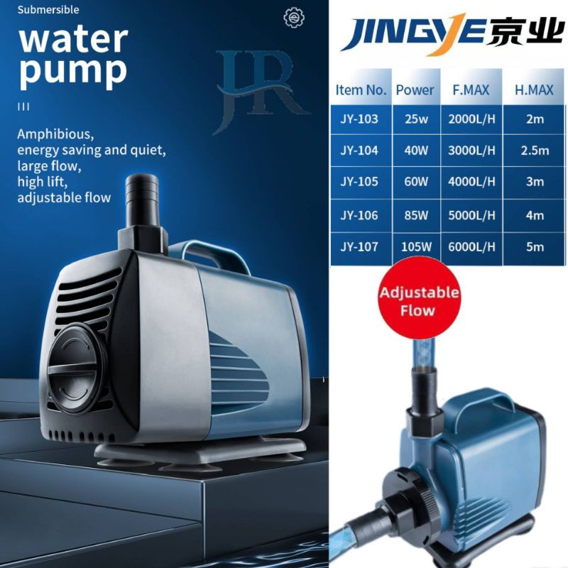 Jingye JY 103 104 105 106 107 aquarium submersible water pump amphibious water pump | Shopee ...