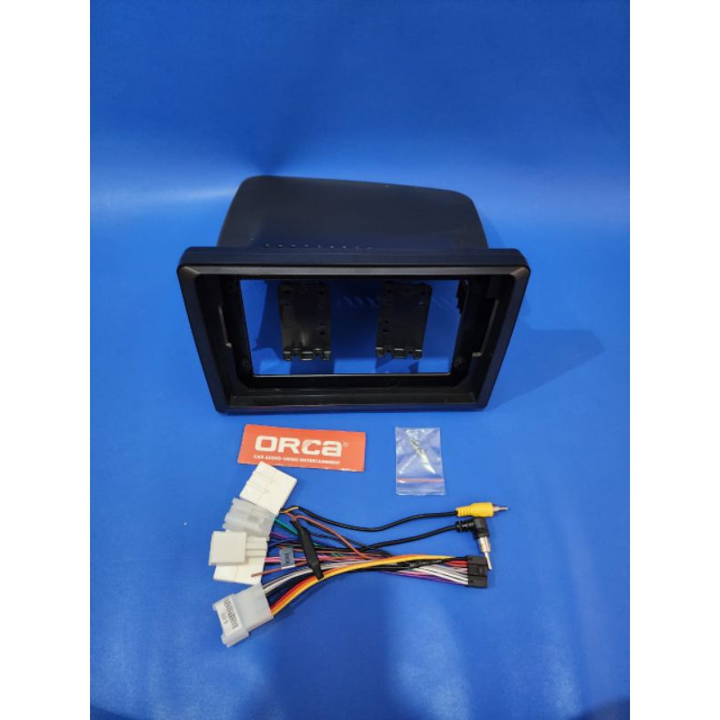 9 inch android head unit Frame for toyota raize orca brand | Shopee ...