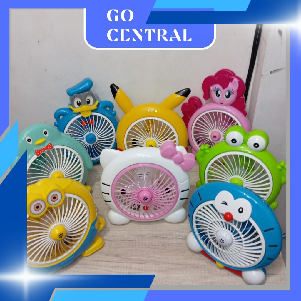 10inch Character Fan/Cute Cartoon Character Sitting Table Fan - GO ...
