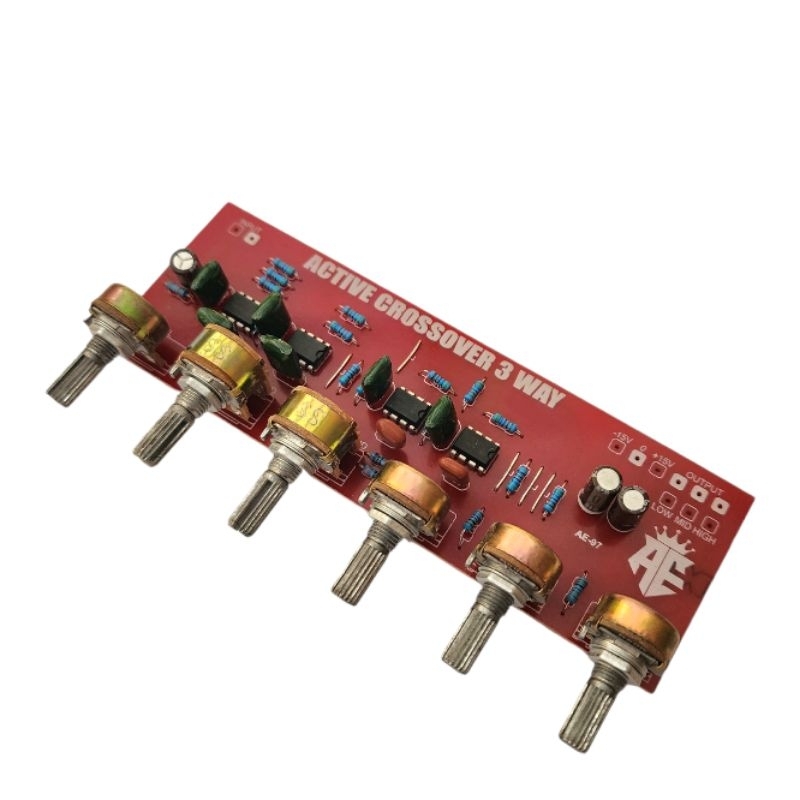 3 Way Low Mid High Active Crossover Kit AE-97 | Shopee Philippines