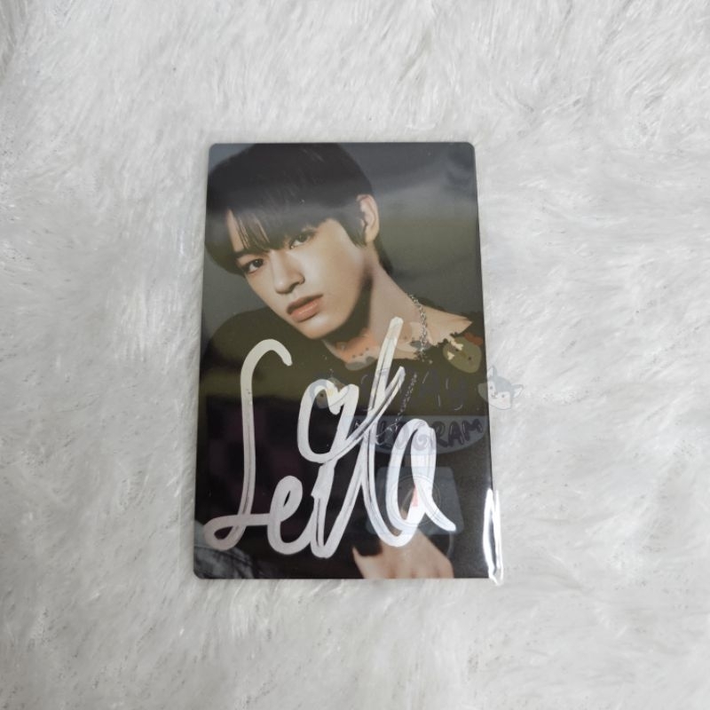Nexz Seita Real Signed Photocard from NEX2Y Official Japan Fanclub W ...