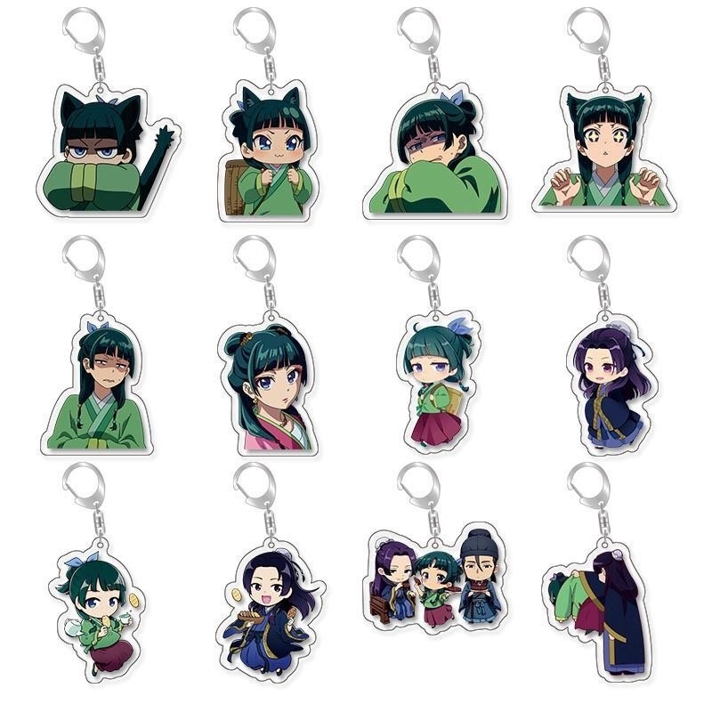 GANTUNGAN Anime Keychain The Apothecary Diaries Acrylic Clear ...