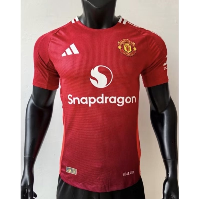 Mu HOME PI PLAYER ISSUE 24/25 HEATDRY HQ IMPRT FOOTBALL JERSEY | Shopee ...