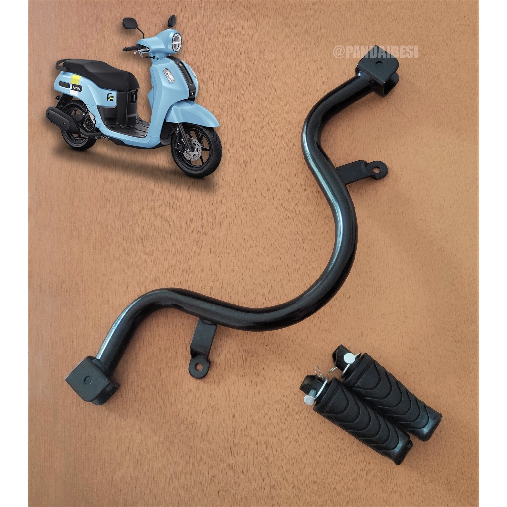 Automatic Front Bastep Footrest Iron Yamaha Fazzio 125 2022 - 2024 | Shopee Philippines