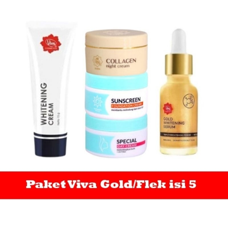 HITAM Viva Black Spot Package + Gold Glowing Serum 5 in 1 (FREE GIFT ...