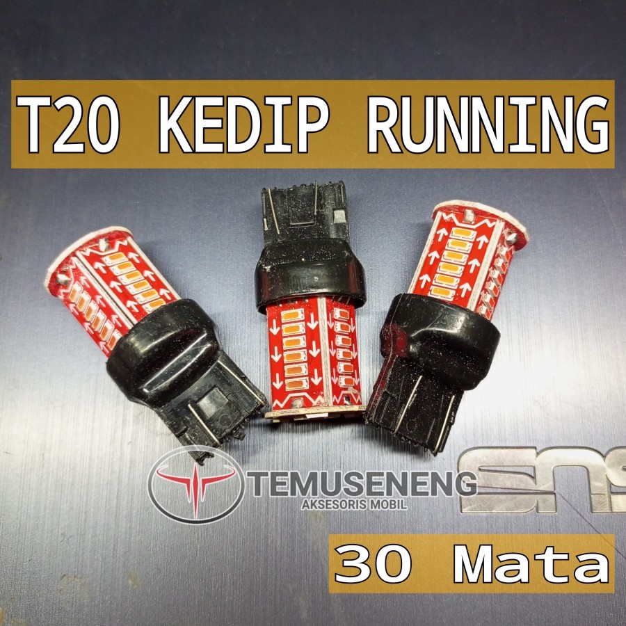 T20 LED Stop Lamp Car Brake Light Car Stop Lamp 30 Points 2 Feet ...