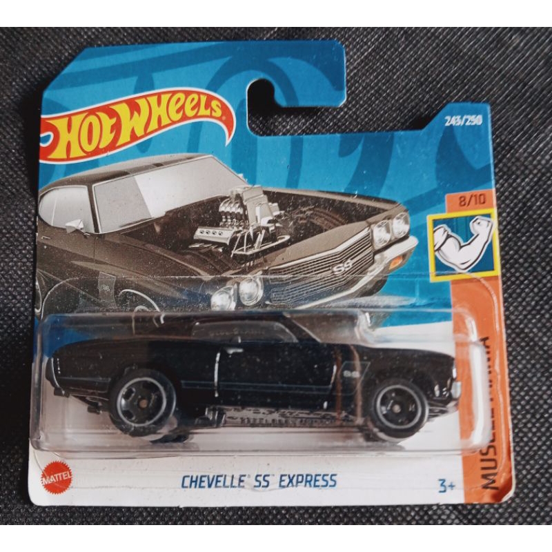 HOT WHEELS CHEVELLE SS EXPRESS SHORT CARD | Shopee Philippines