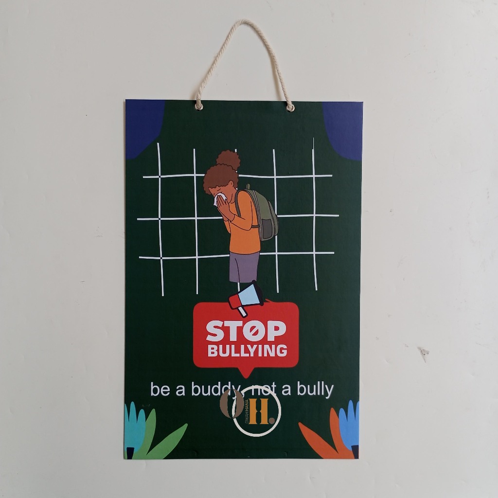 Hard Poster Stop Bullying - Be a Buddy Not a Bully - Stop Child ...