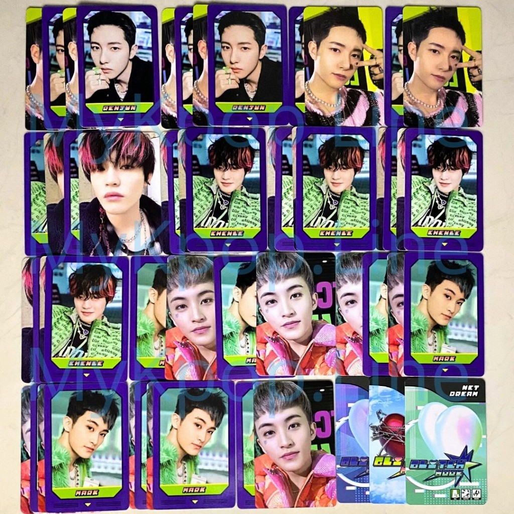 Md NCT Dream Glitch Trading Mode AB Matching Card SEALED READY INA ...