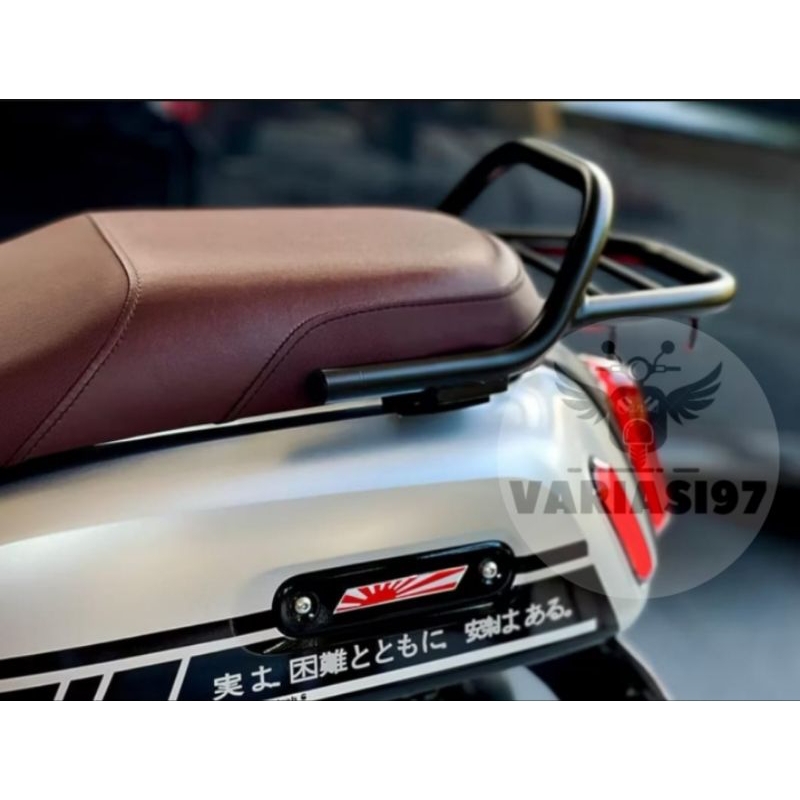 Yamaha fazzio Rear Rack / Rear bracket. Yamaha fazzio accessories ...