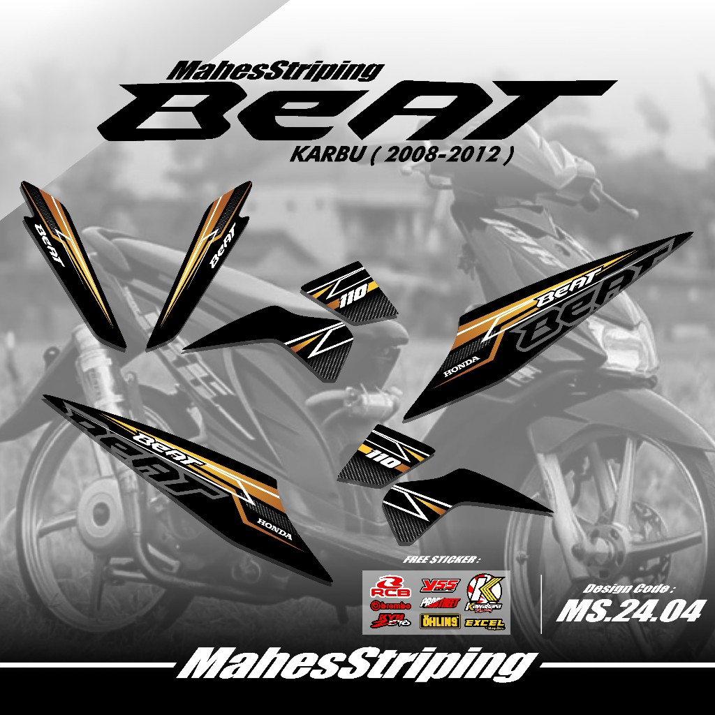 Latest Karbu Beat Striping MS G.24.04 - 2008 2009 2010 2011 2012 Karbu ...