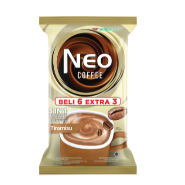 Neo Coffee 3 in 1 Tiramisu Coffee Sachet 9 x 20g | Shopee Philippines