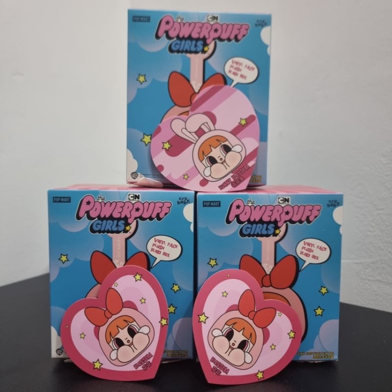 Pop MART Crybaby x Powerpuff Girls PPG Plush Keychain Pendant Selected ...