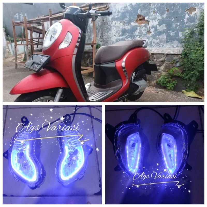 SEIN SCOOPY CUSTOM SCOOPY 2021bWELCOME + RUNING front and back package ...