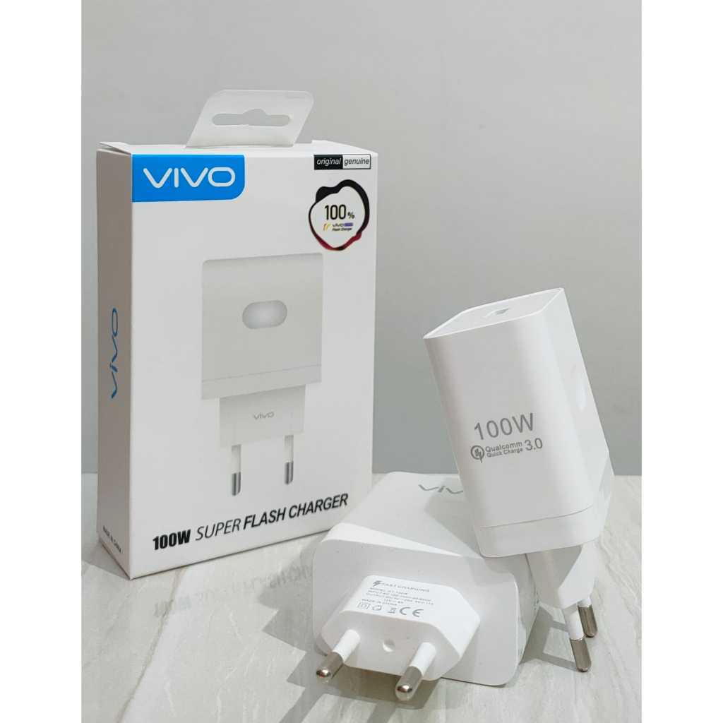 Vivo 100W Super Flash Fast Charging Adapter / Shell | Shopee Philippines
