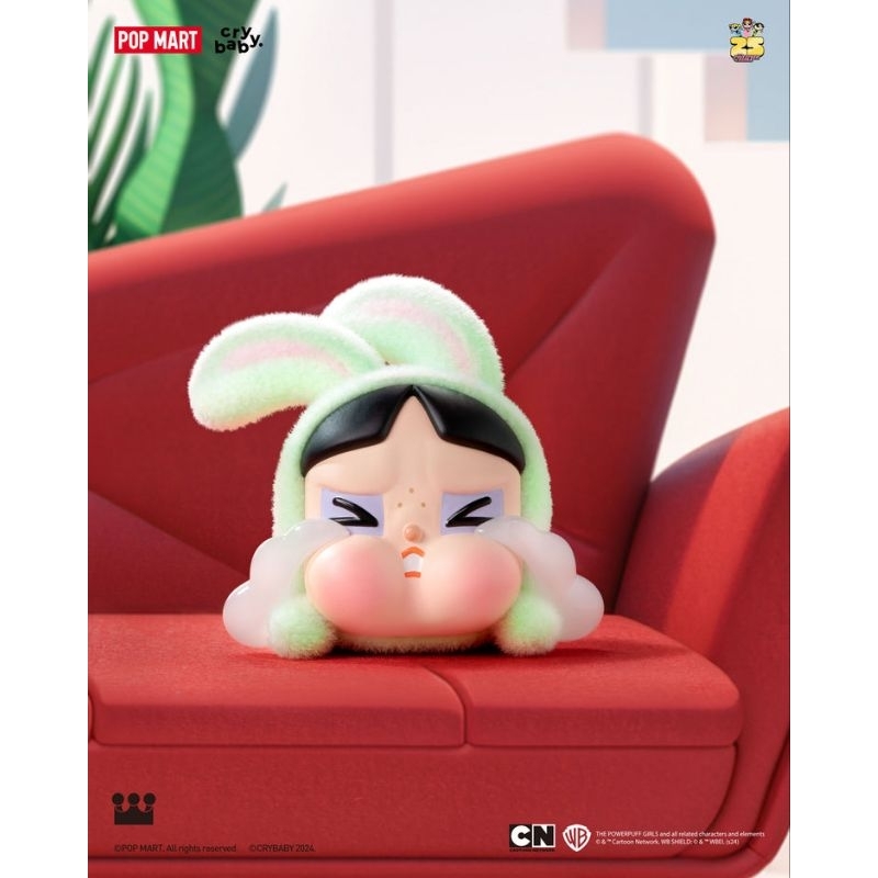 Pop MART CRYBABY Powerpuff Girls - Bunny Buttercup | Shopee Philippines