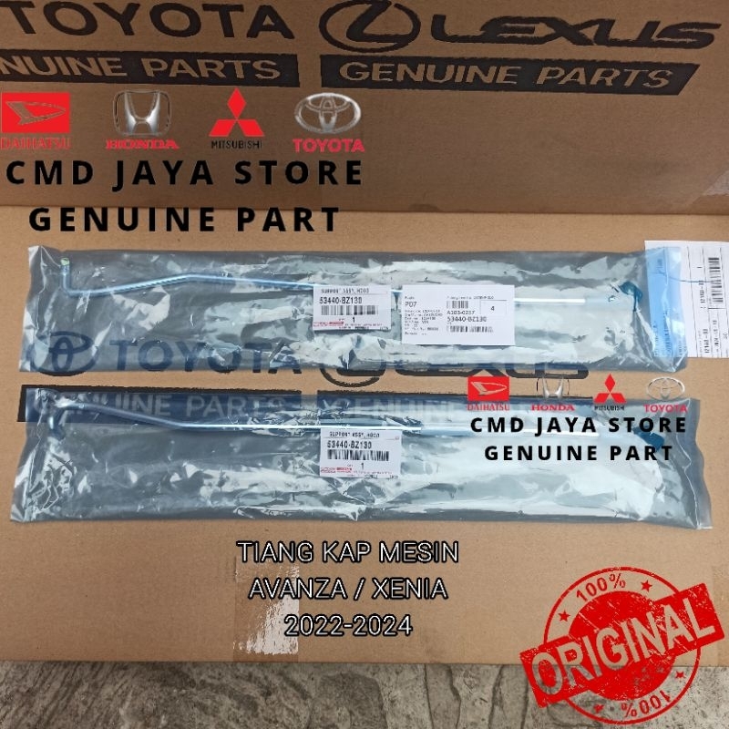 MESIN Original New Avanza Xenia Veloz 2022-2024 Engine Hood Pole ...
