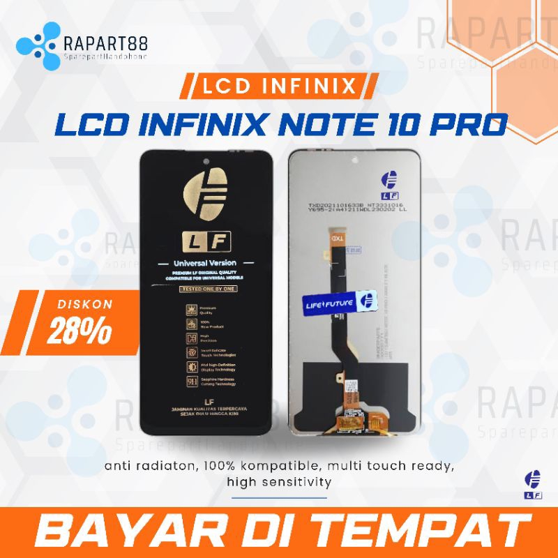 Lcd Infinix Note 10 Pro / X695 / X695C Original Fullset Touchscreen ...