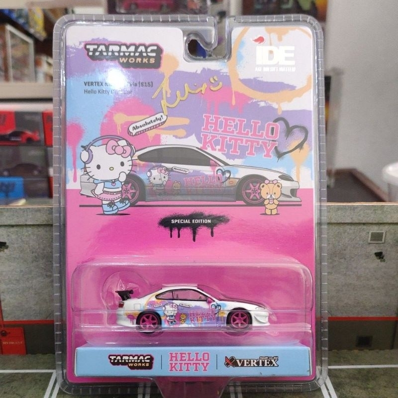 Travac X IDE VERTEX NISSAN SILVIA S15 HELLO KITTY DRIFT CAR SIGN FELIX ...
