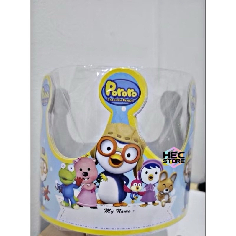 Pororo CHARACTER CROWN BIRTHDAY HAT | Crown HAT | Pororo CHARACTER ...