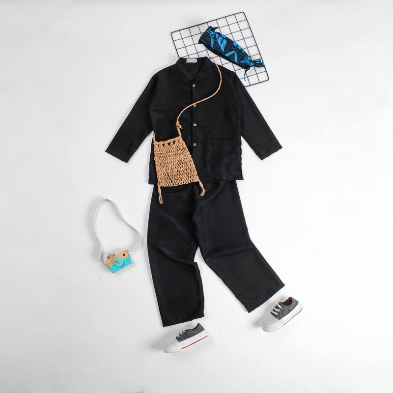 Luffystore - Full set of Sundanese baduy children's traditional clothes ...