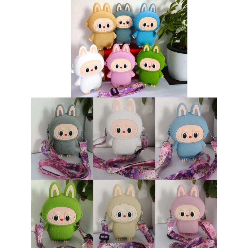 Labubu Silicon Sling Bag | Shopee Philippines