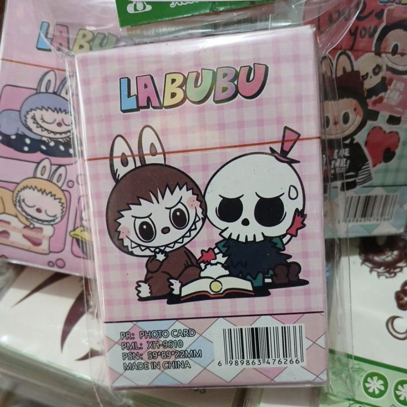 Lomo Card Labubu Photocard 55pc Labubu | Shopee Philippines