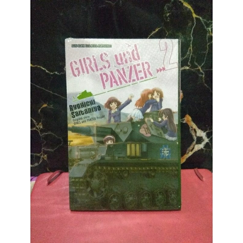 Girls und panzer comic vol 2 | Shopee Philippines