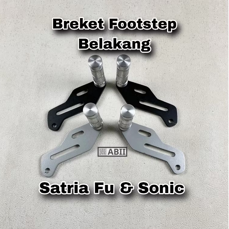 Satria Fu and Sonic 150r Rear Footstep Steps Satria Underbone Steps ...