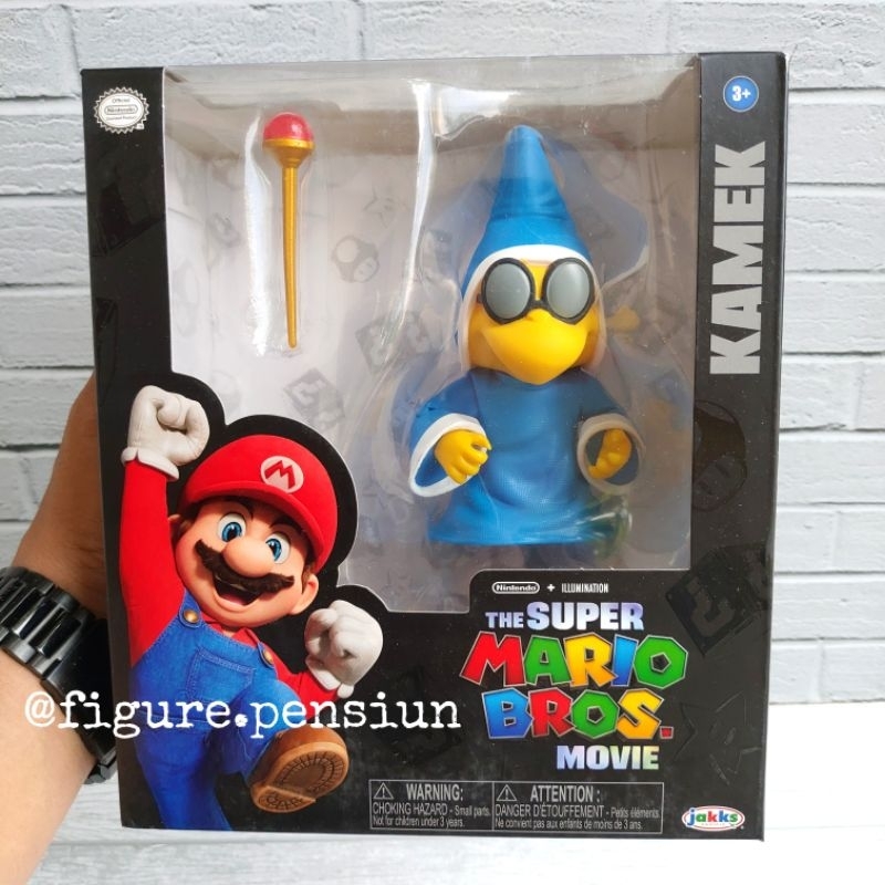 Jakks PACIFIC THE SUPER MARIO BROS MOVIE KAMEK 5 inch ORIGINAL ACTION ...