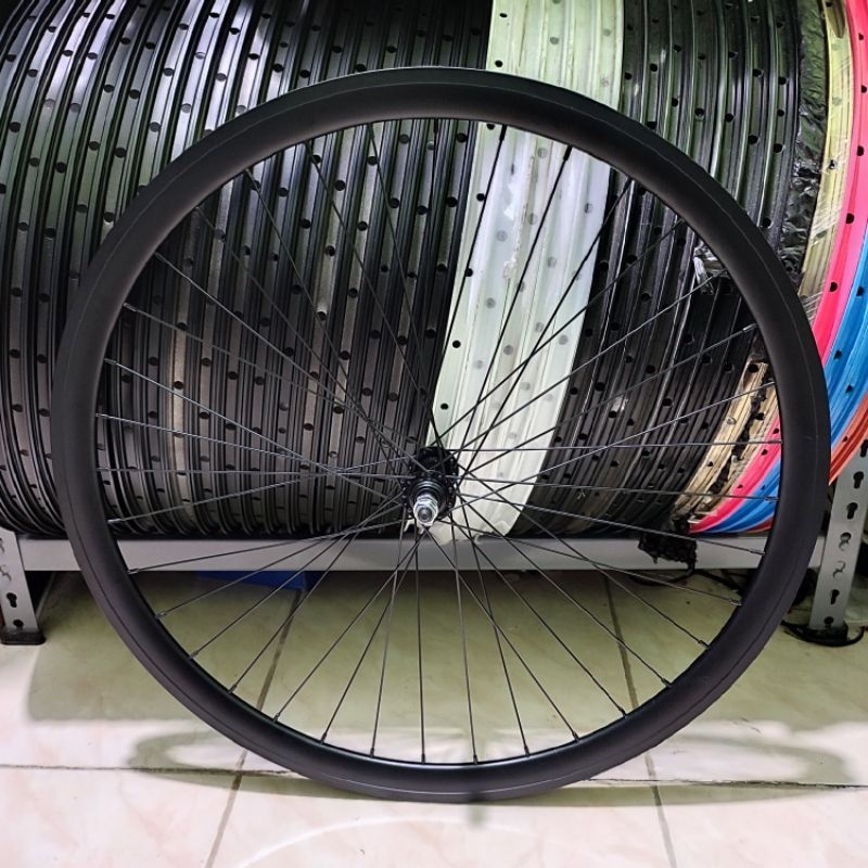 700c Front wheelset - fixie wheelset - 700c fixie rims - front fixie ...