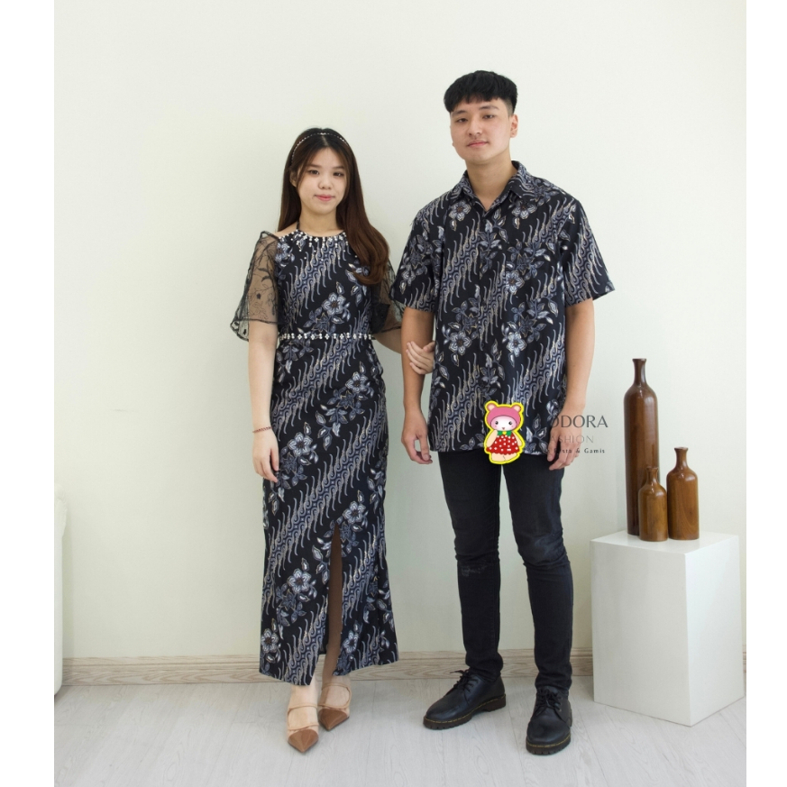 [ FEODORA ] AZURA BATIK DRESS / Azura couple batik / latest model batik ...