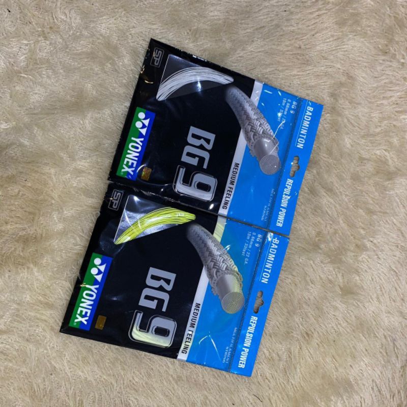 Original YONEX BG 9 BADMINTON Racket Strings | Shopee Philippines