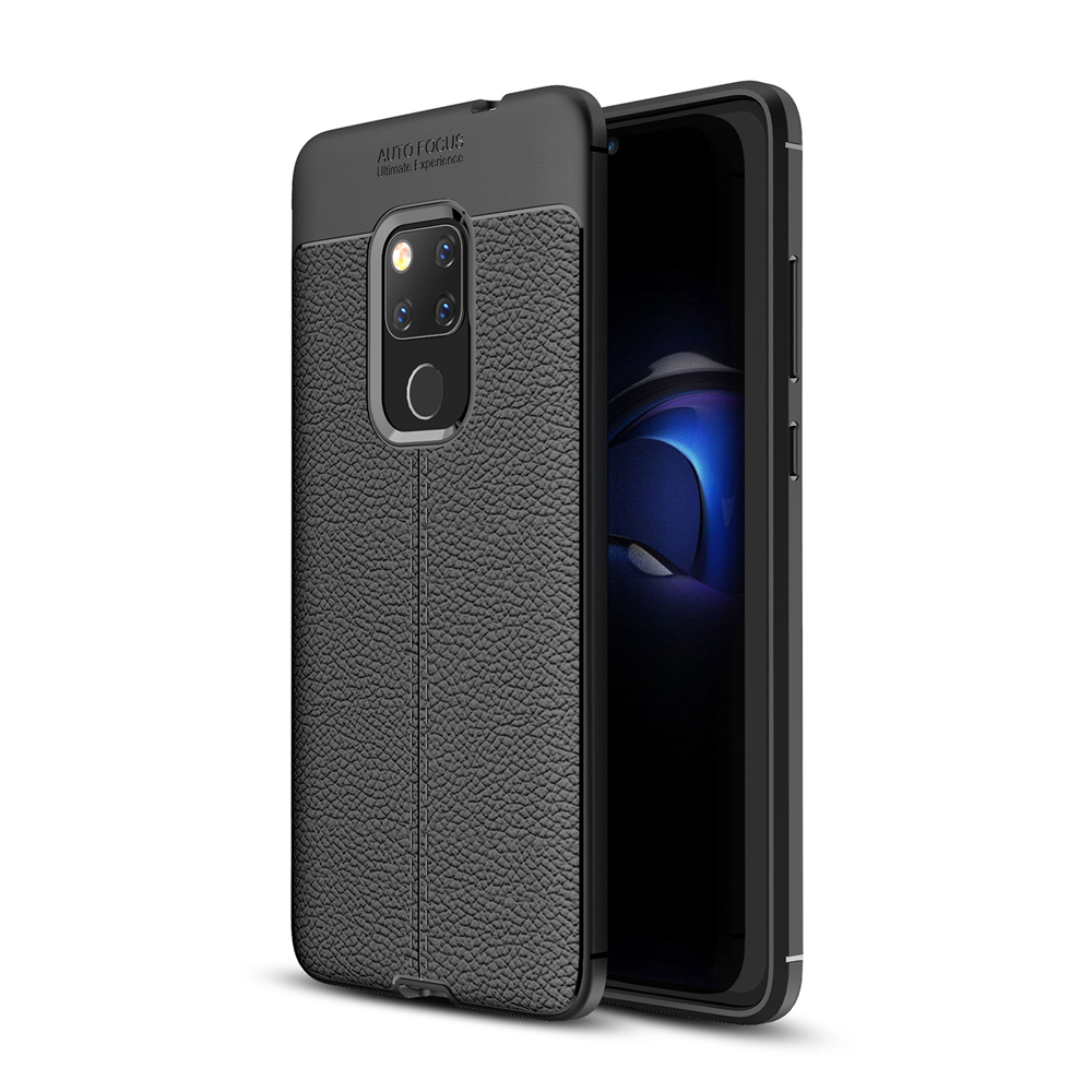 HUAWEI MATE 20 / 20X / 20 PRO AUTO FOCUS CARBON LEATHER LYCHEE ULTIMATE ...