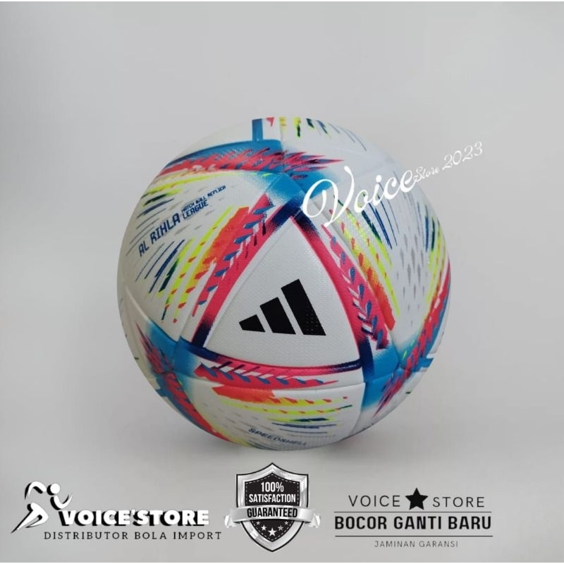 ORIGINAL ADIDAS AL-RIHLA WORDL CUP QATAR 22 soccer ball size 5 | Shopee ...